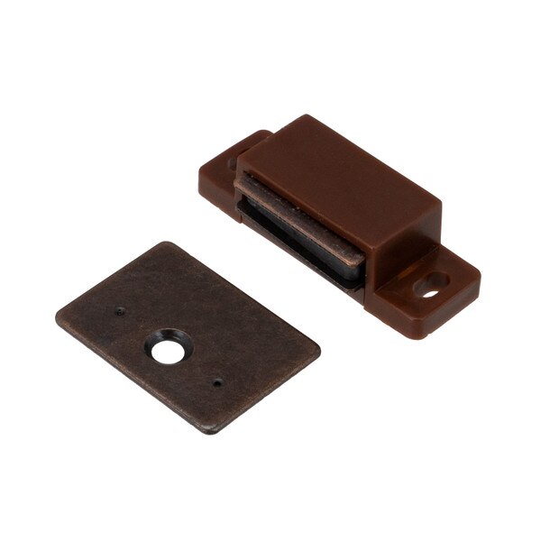 Global Link Brown Magnetic Catch with Copper Strike