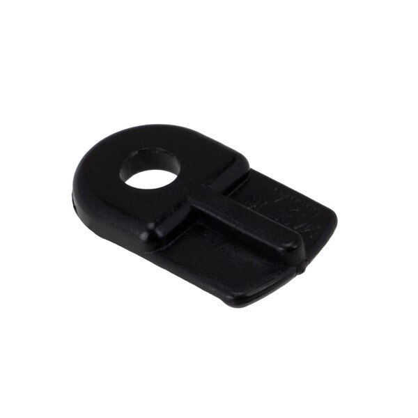 PL-PC1820-BLK Flush Screen Door Clip, Plastic, Black